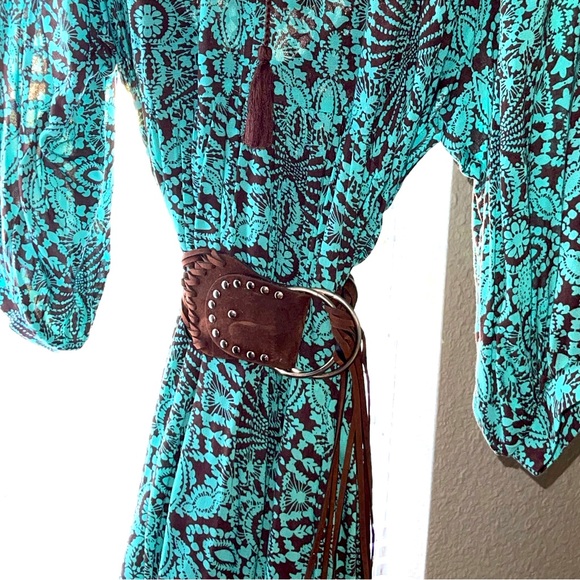 Accessories | 34 Leather Strips Belt Hoop Close Front Total Hippie ...